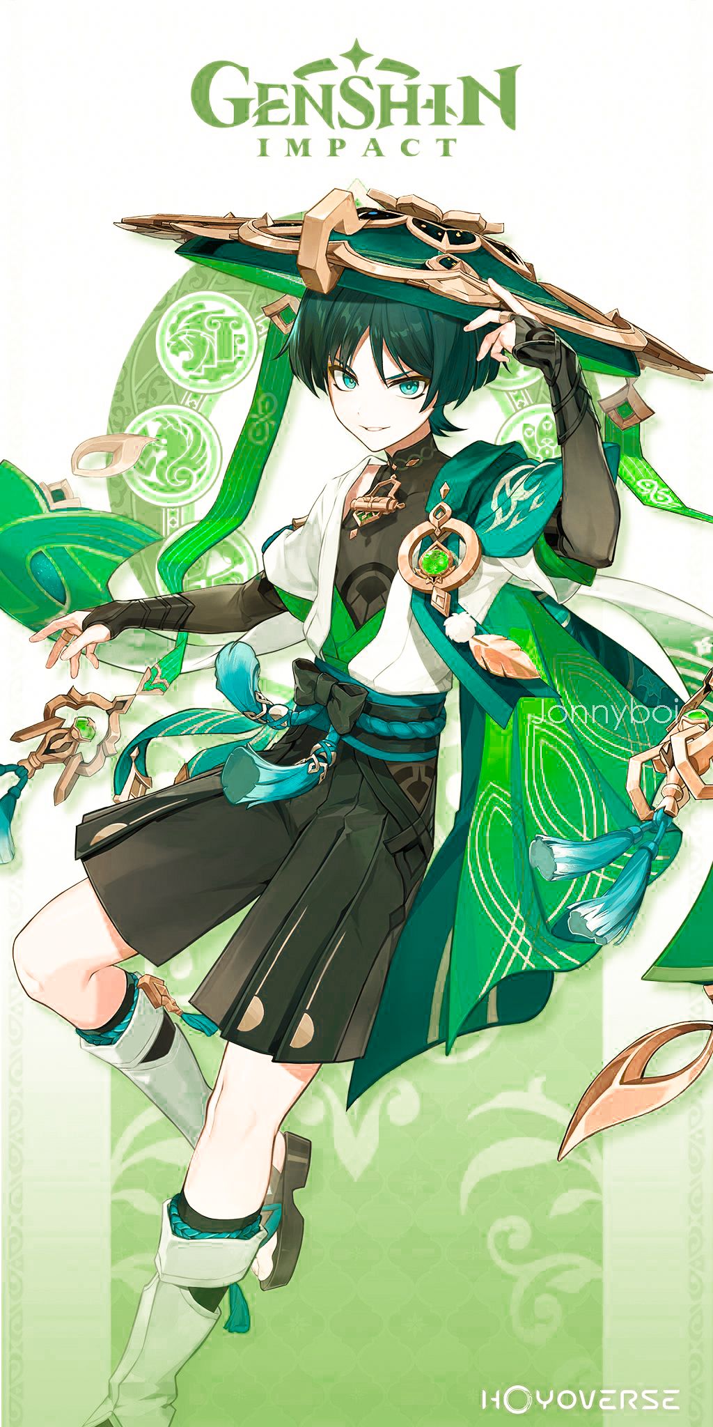 Nahida gives Scaramouche a Dendro Vision Genshin Impact | HoYoLAB