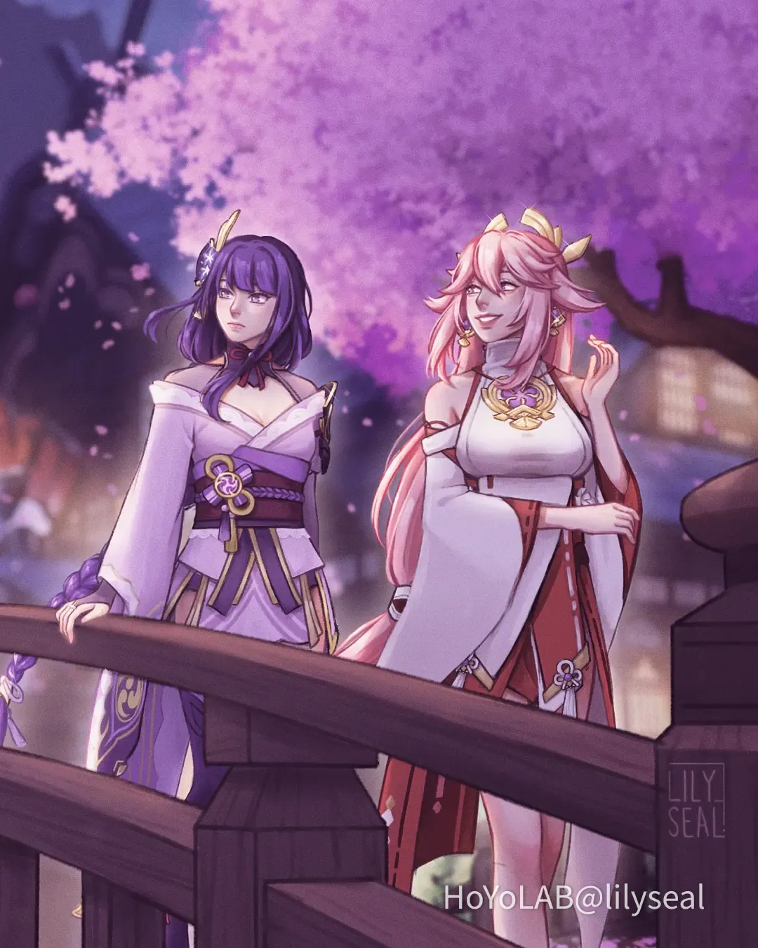 Night Stroll 🌸 Genshin Impact | HoYoLAB