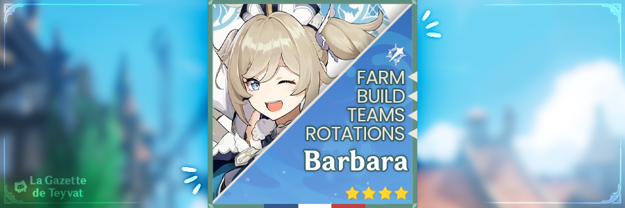 [GUIDE 3.1] Barbara | Farm, build, teams, rotations Genshin Impact ...