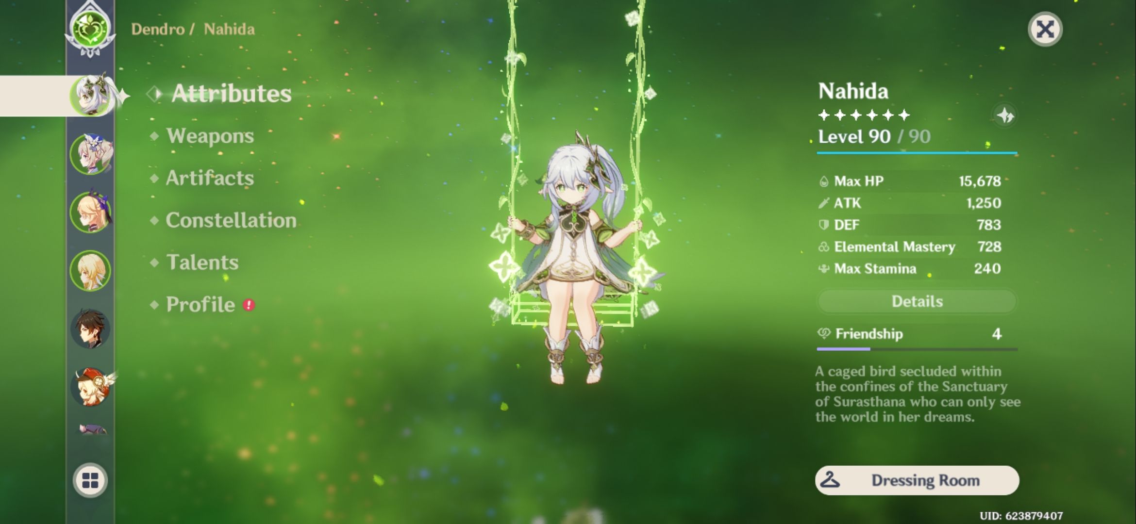 After Months of Saving and Farming this is my Nahida build Genshin ...