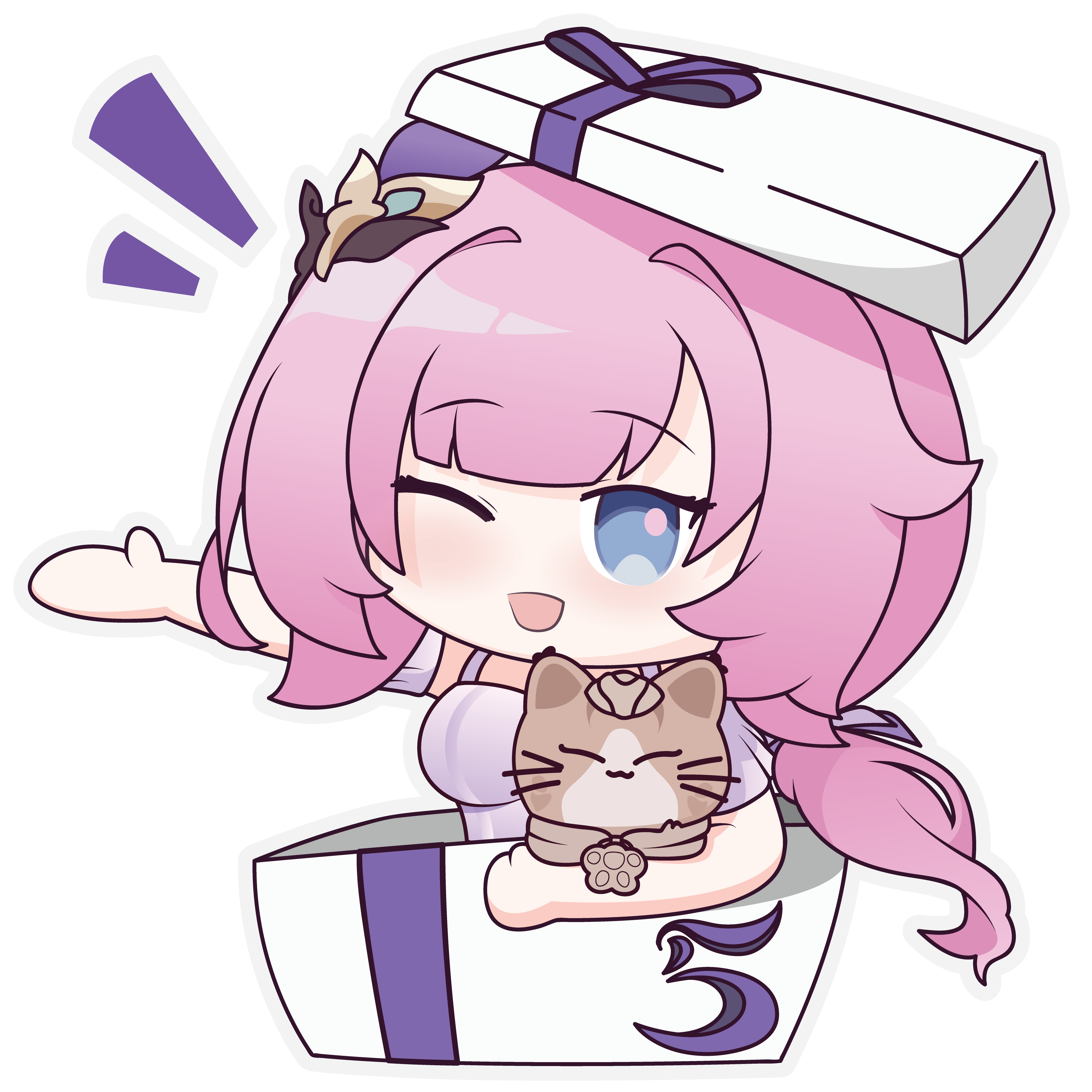 Elysia Present Sticker | UID: 12194665 | Server: SEA | IGN: RNGSlave ...