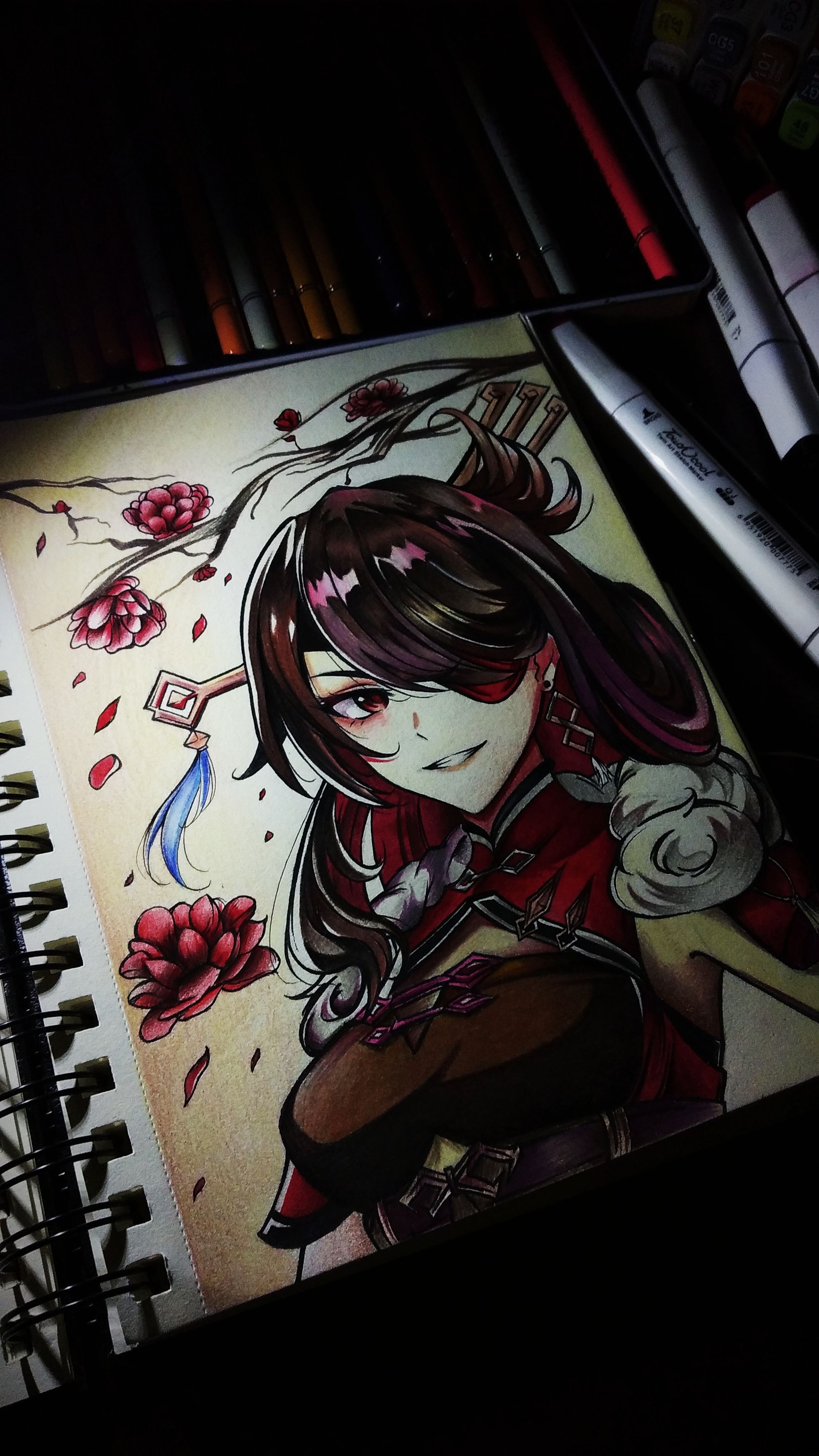 Drawing Beidou | Completed ( Genshin Fan art) Genshin Impact | HoYoLAB