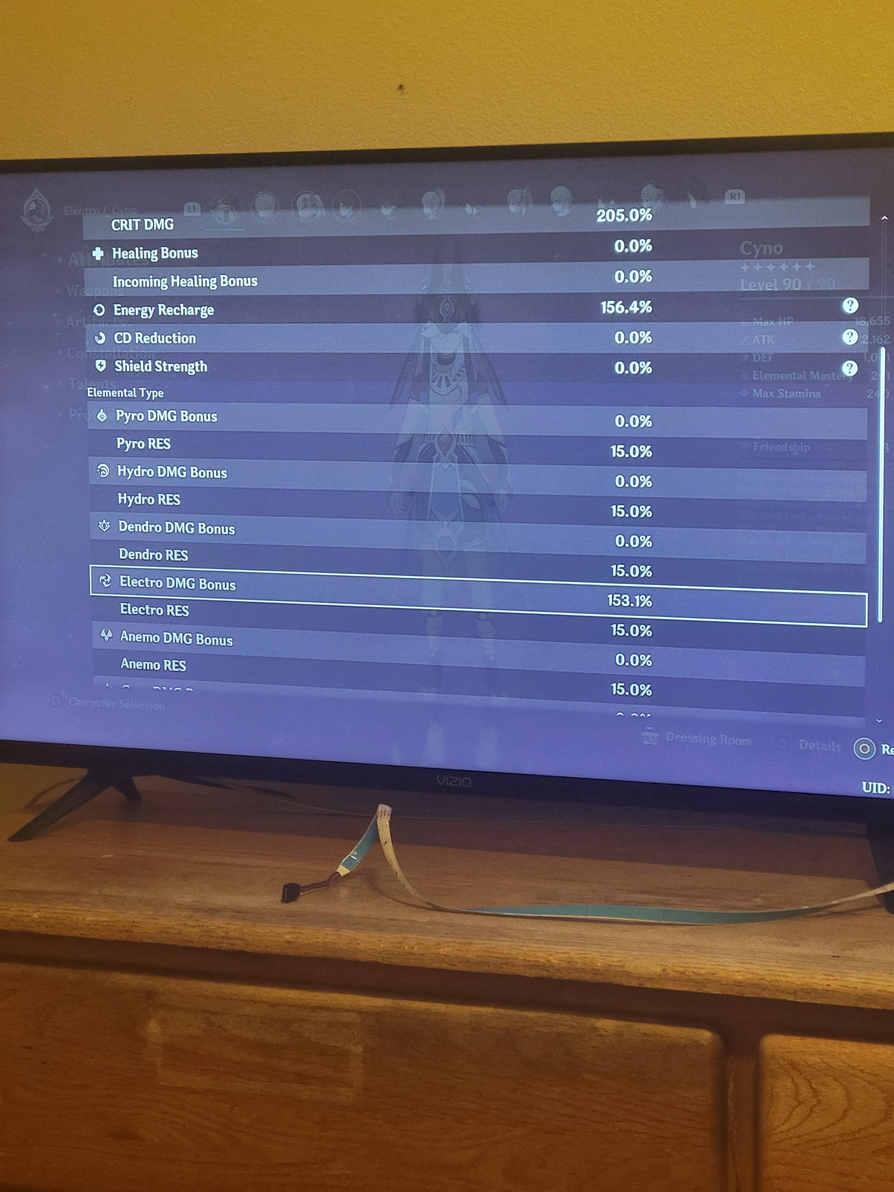 this is what C2 cyno ability + his c4 + Kazuha C2 ability + Nahida ult ...