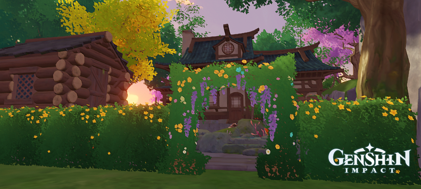 Floating Abode: Serenitea Pot Showcase 4 Genshin Impact | HoYoLAB