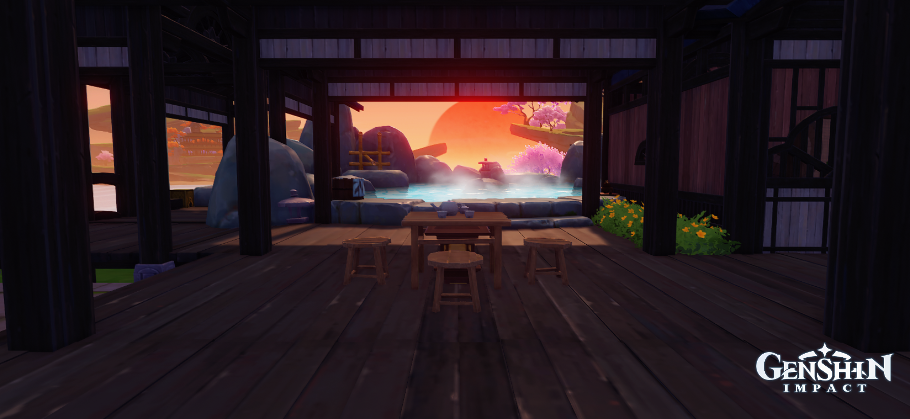 Inazuma Main House Area | Serenitea Pot [NA] Genshin Impact | HoYoLAB