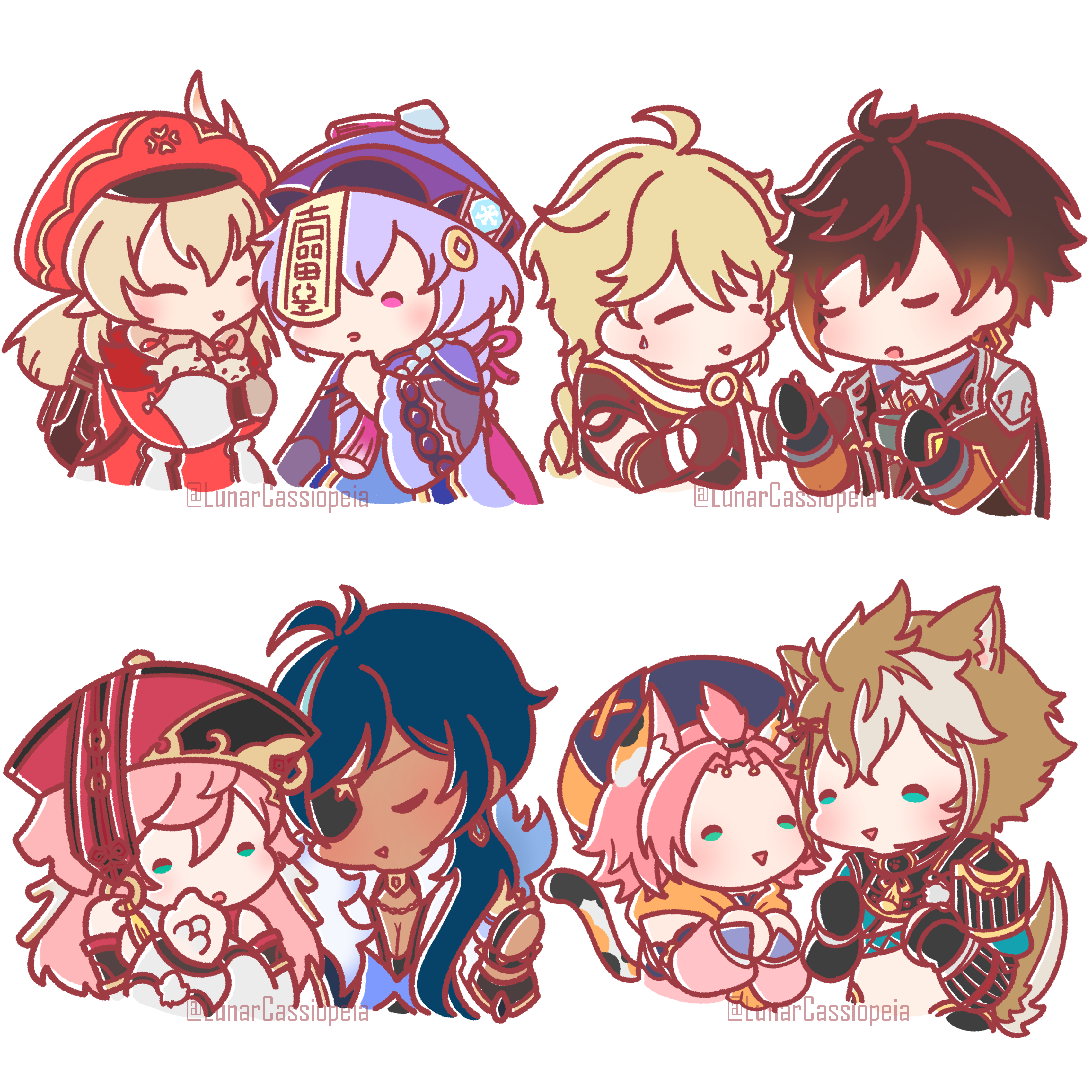 Chibis!! Genshin Impact | HoYoLAB