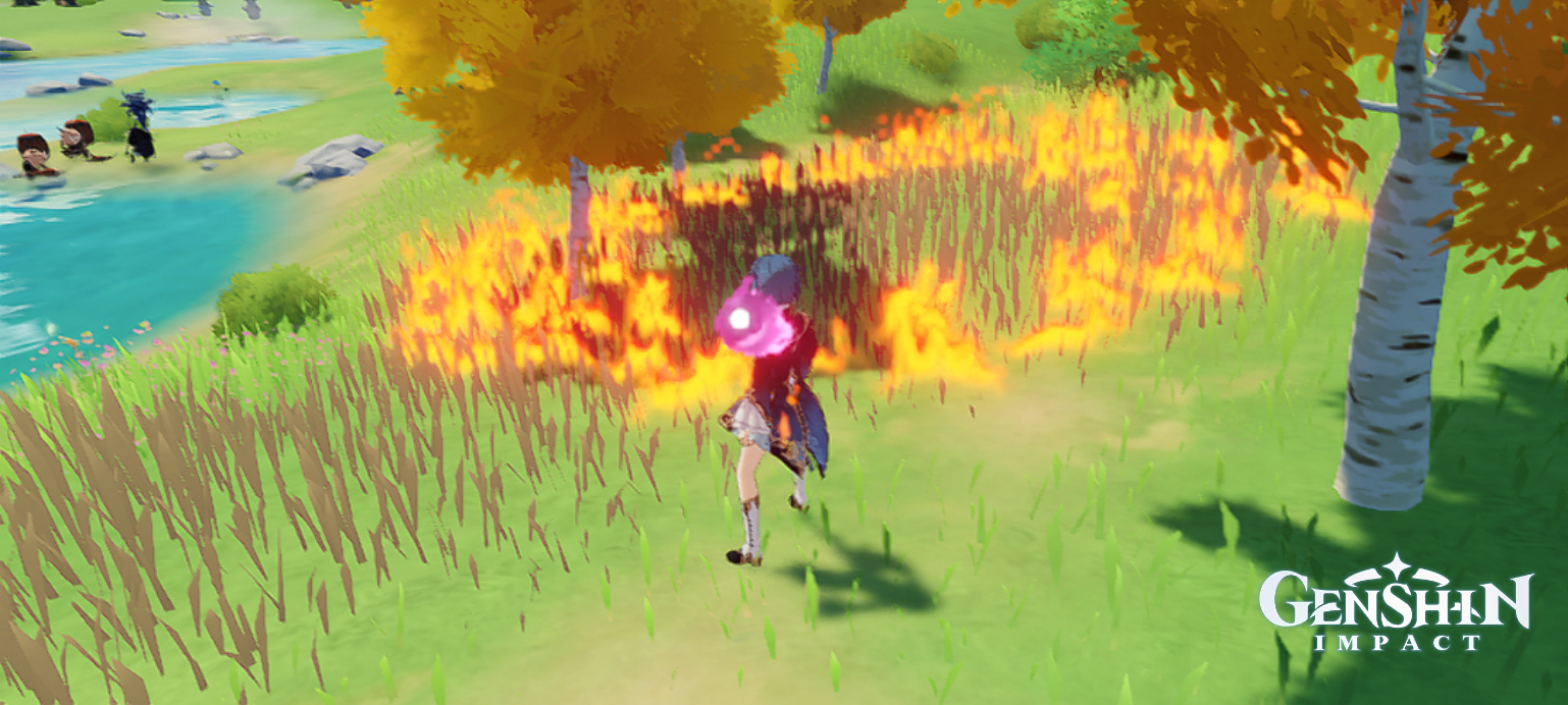 I think I made the perfect fire ring Genshin Impact | HoYoLAB