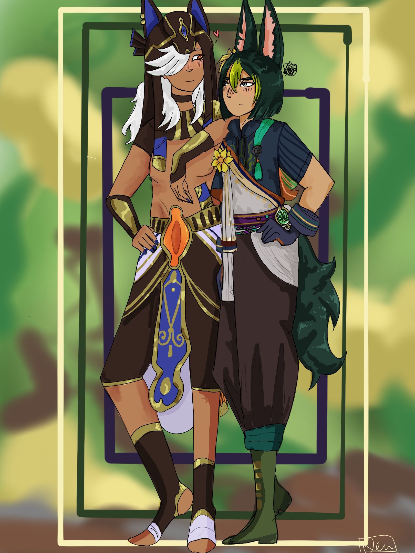 Drawing my fave ships part 6- cynari Genshin Impact | HoYoLAB