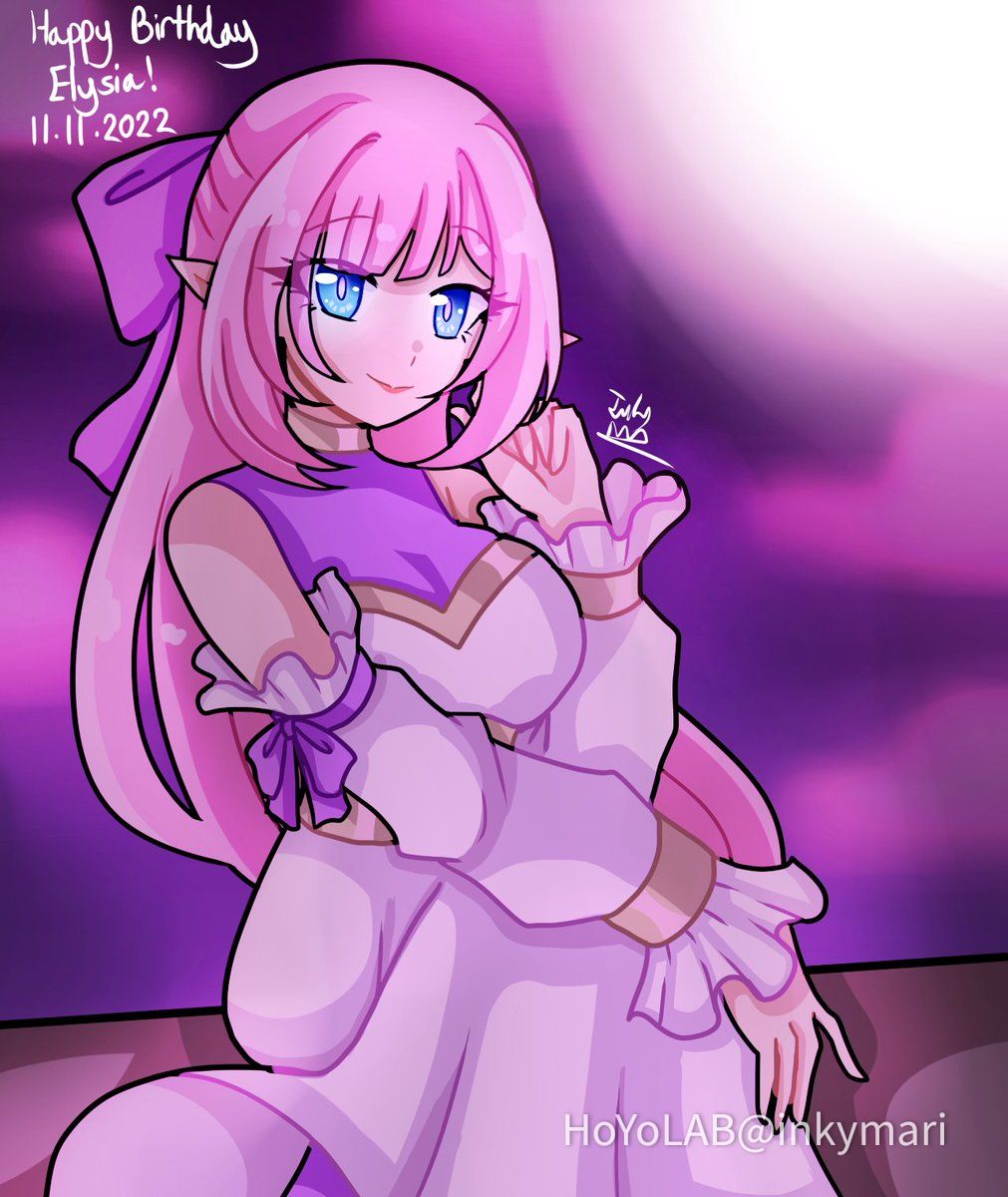Happy Birthday Elysia!!! 🎉🎉🎉 Honkai Impact 3rd | HoYoLAB