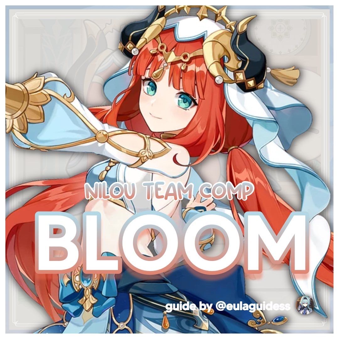 [ VER 3.2 ] Nilou Team Comps with Nahida and without her! Genshin Impact | HoYoLAB