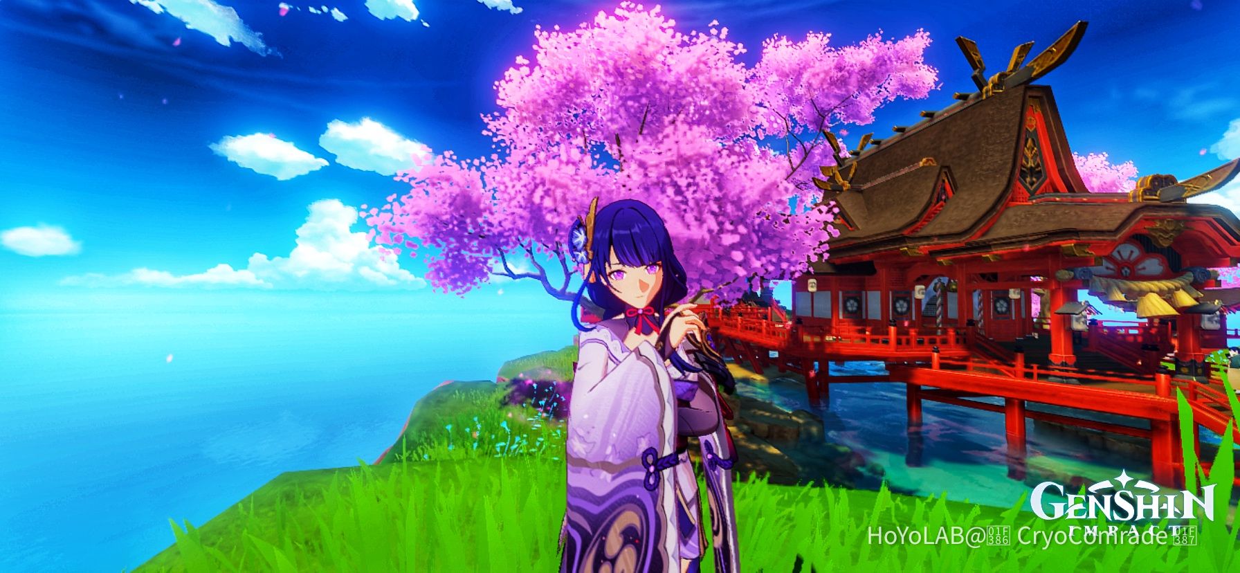 Raiden Shogun's Sakura Spring Leaves Genshin Impact | HoYoLAB