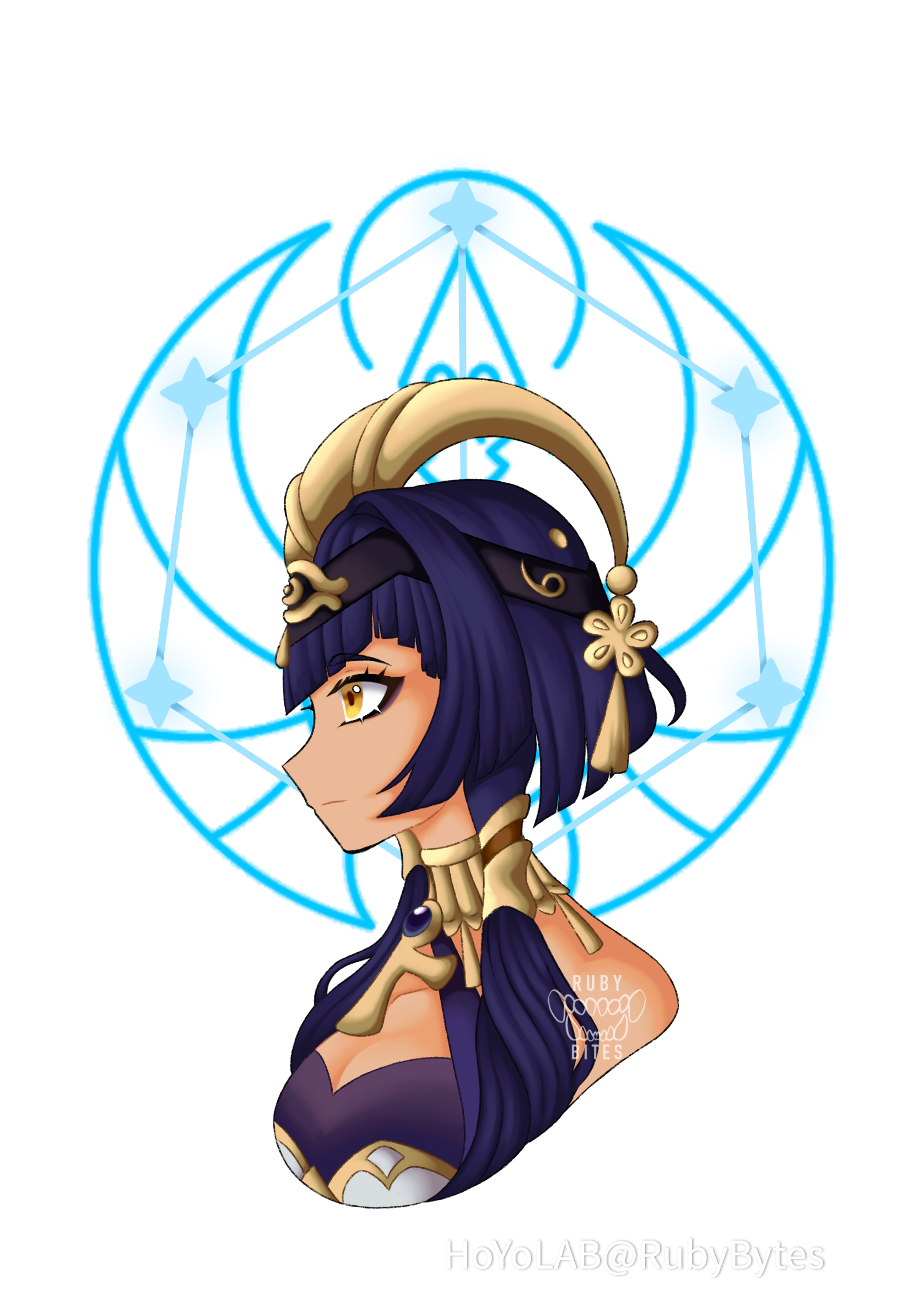 Candace and Chongyun stickers Genshin Impact | HoYoLAB