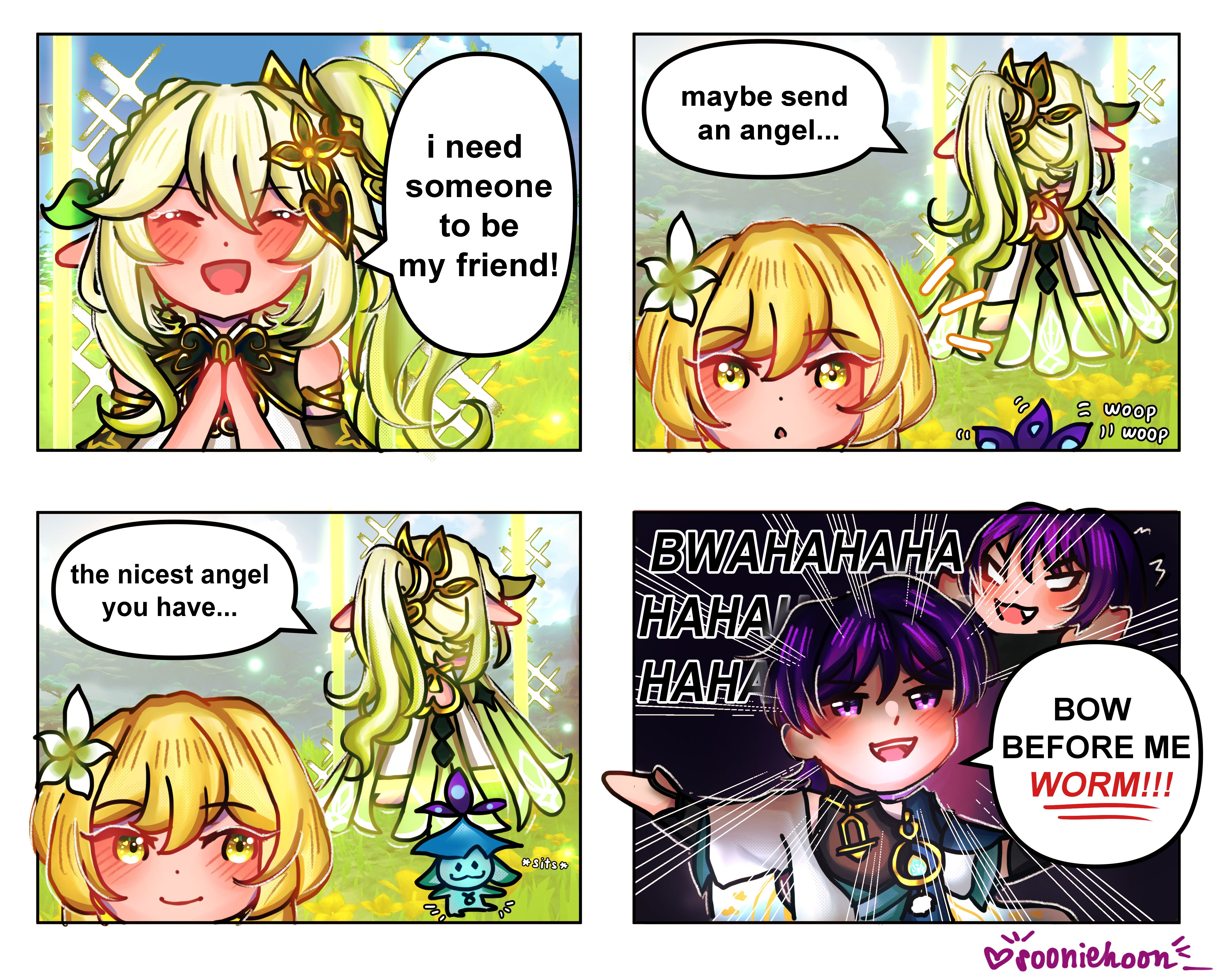 Nahida's new friend !! 🌱 Genshin Impact | HoYoLAB