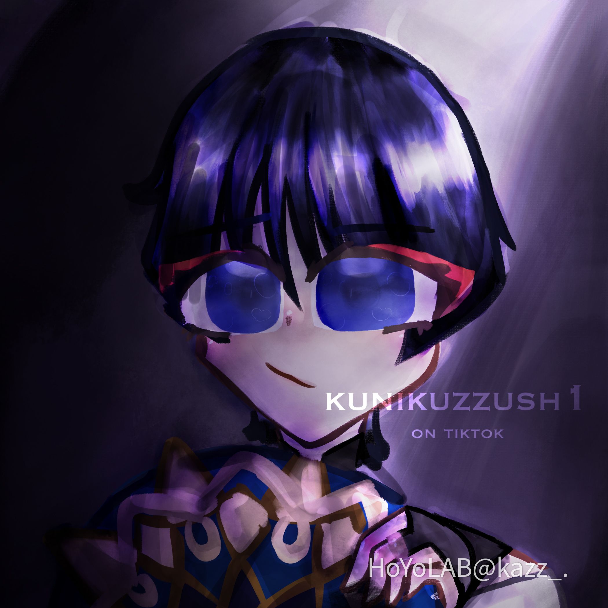 Finished drawing of scara/wanderer ! Genshin Impact | HoYoLAB