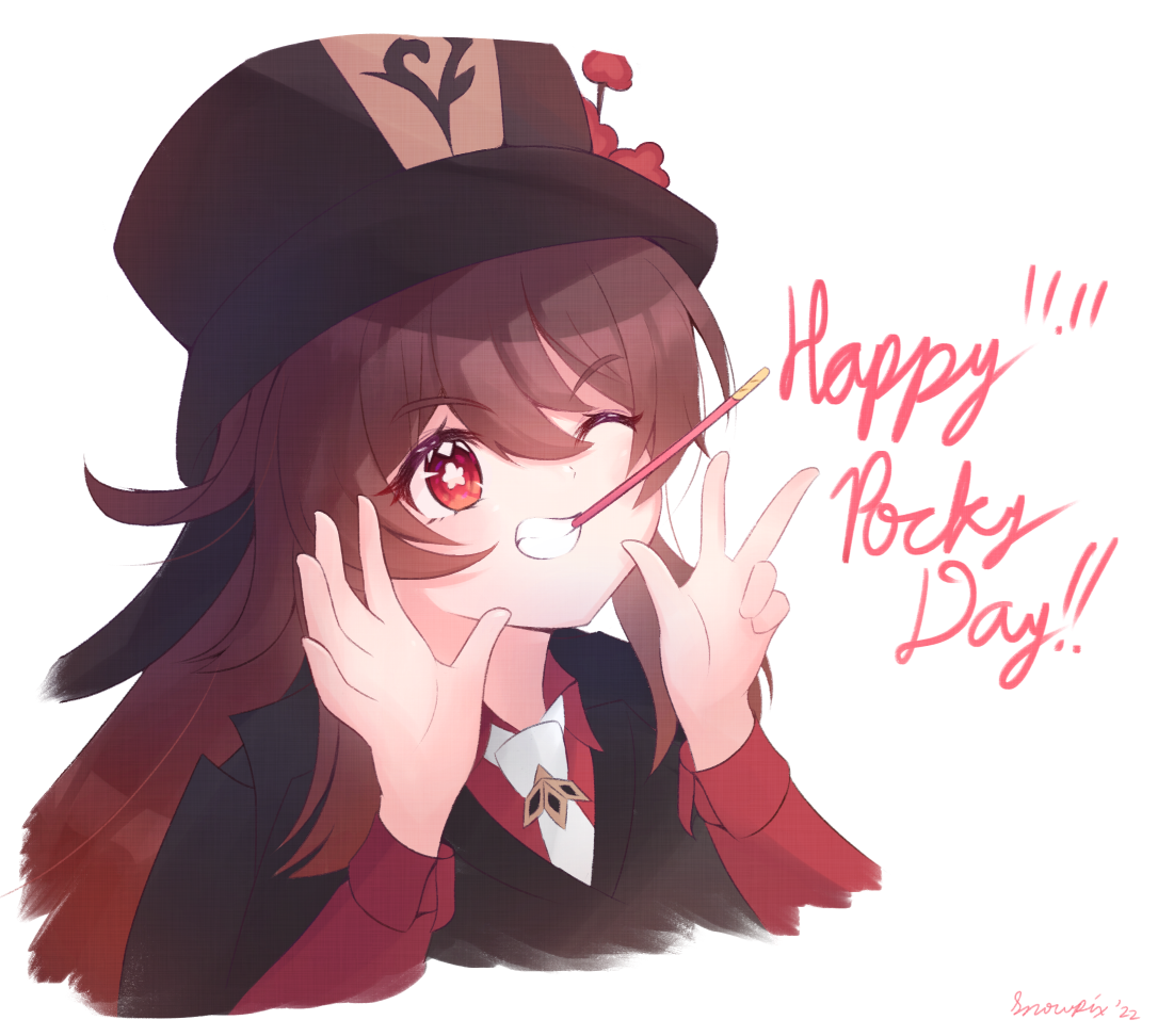 Pocky Day Hu Tao! Genshin Impact | HoYoLAB