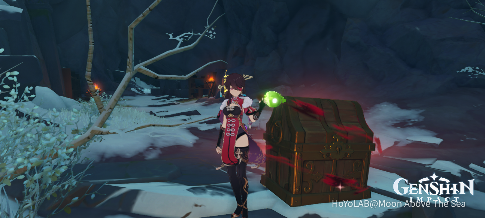 The precious chest outside of a sealed room (albedo's room?) Genshin ...