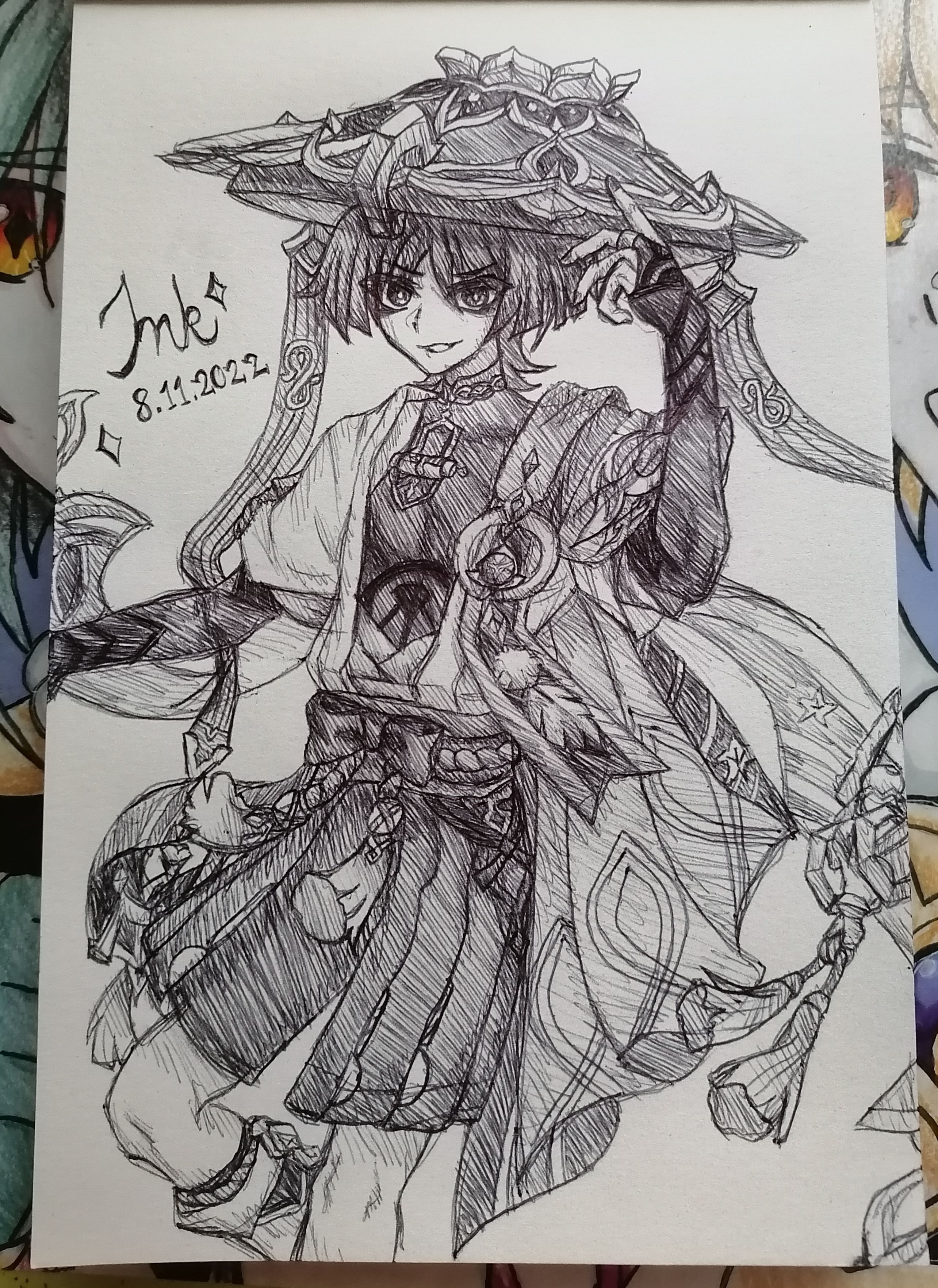 My Scaramouche drawings! Genshin Impact | HoYoLAB