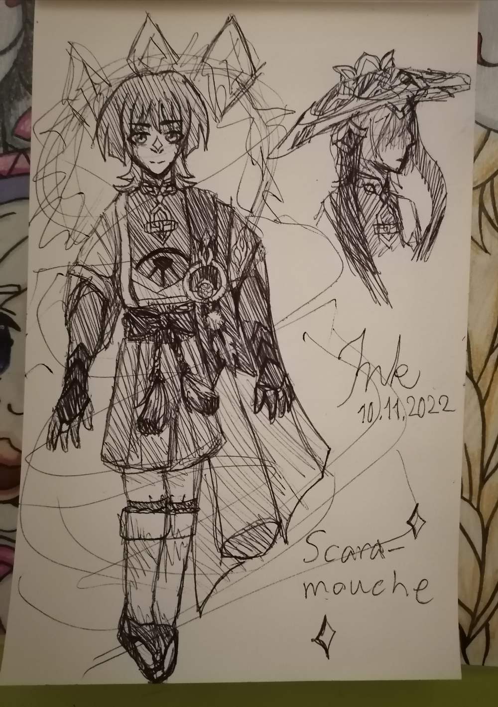 My Scaramouche drawings! Genshin Impact | HoYoLAB