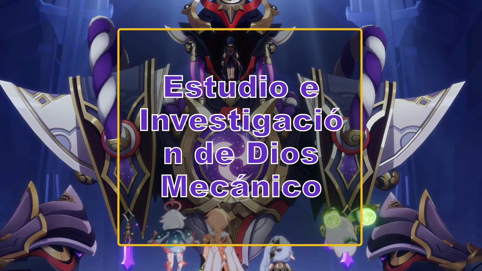 Estudio e Investigación de Dios Mecánico: Armadura Mecánica de Scaramuccia Genshin Impact | HoYoLAB