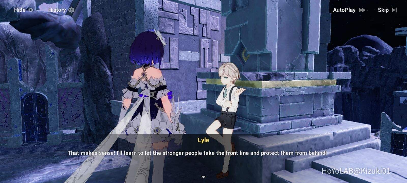Lyle when he was a Child Honkai Impact 3rd | HoYoLAB