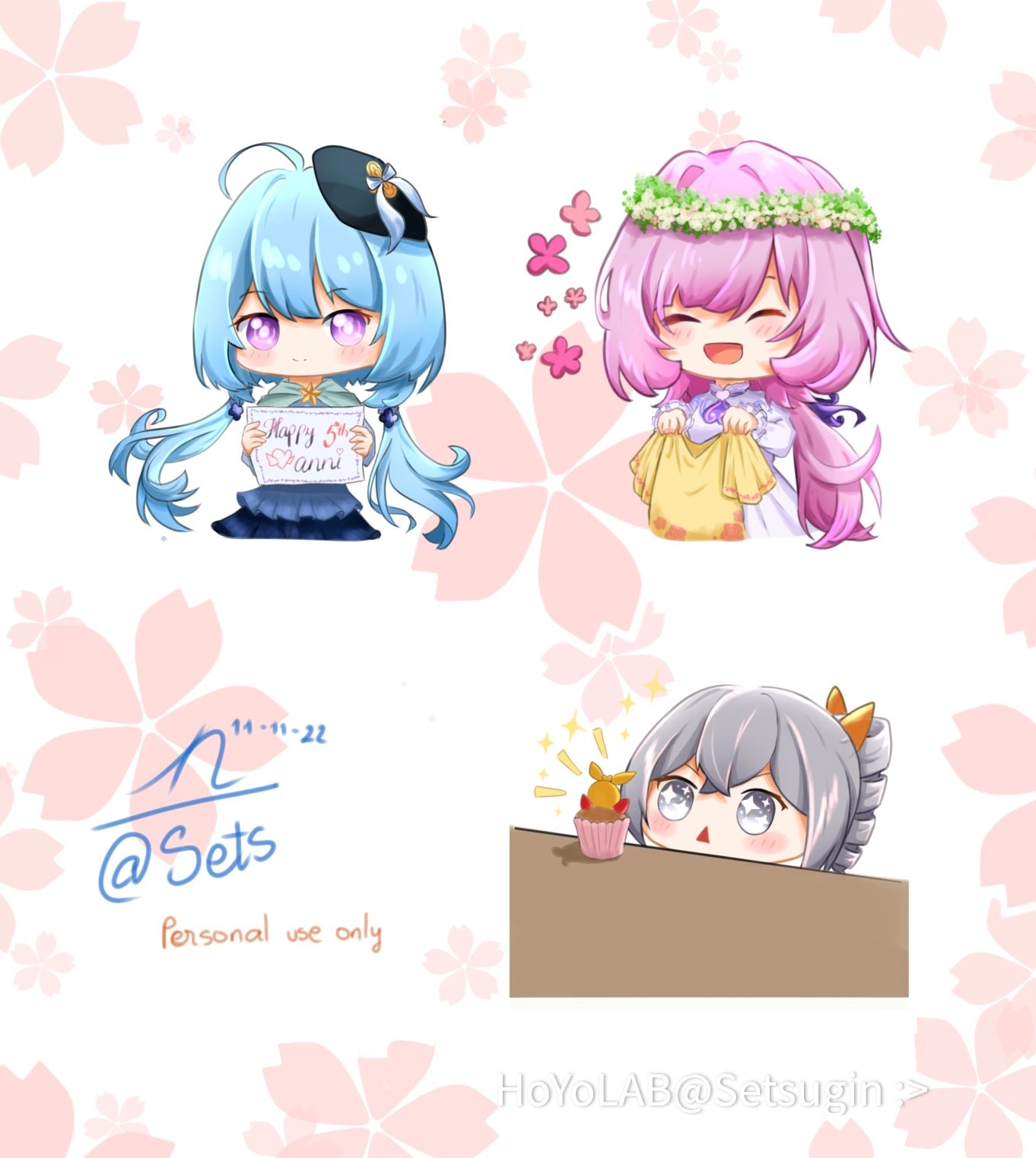 Honkai sticker set ᕦ(ò_óˇ)ᕤ Honkai Impact 3rd | HoYoLAB
