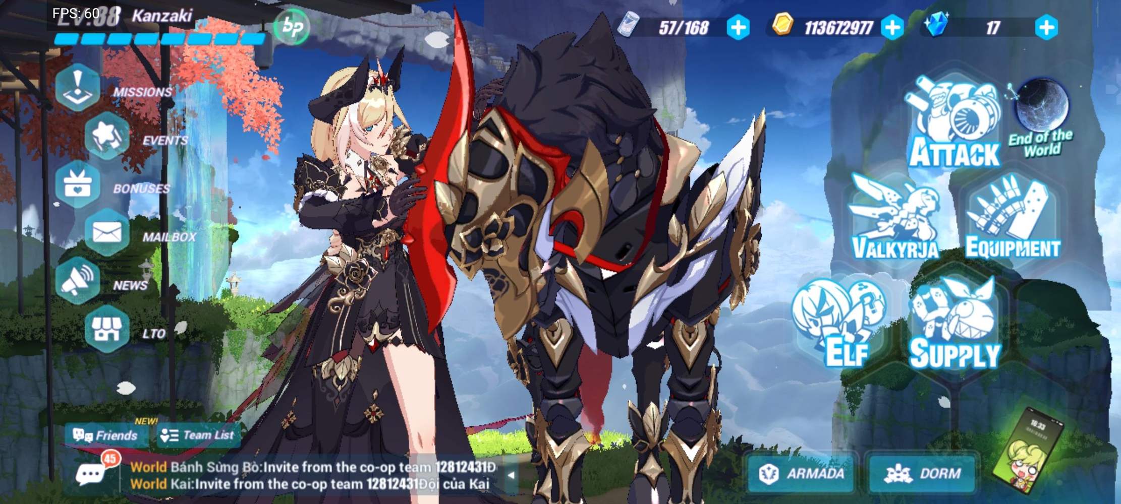 Durandal Palatinus Equinox Outfit Honkai Impact 3rd | HoYoLAB