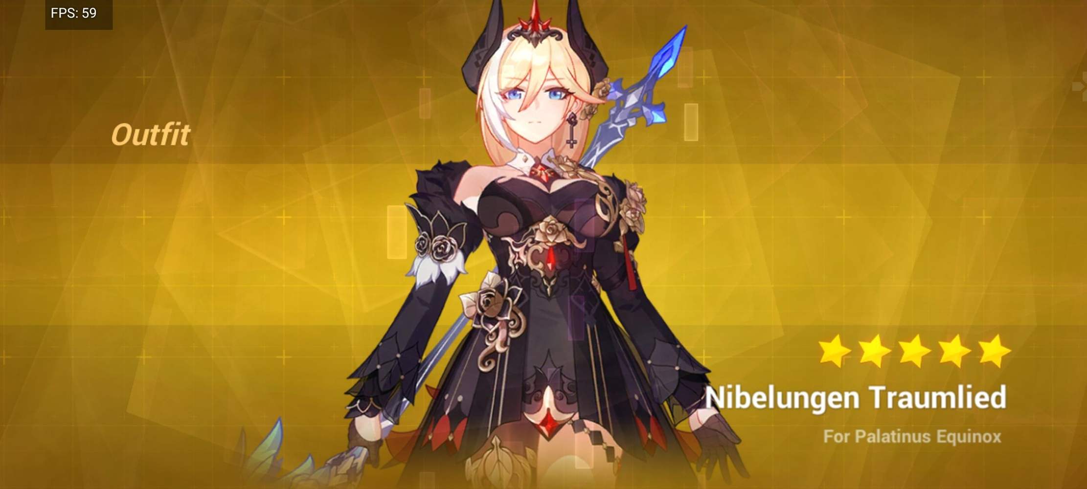 Durandal Palatinus Equinox Outfit Honkai Impact 3rd | HoYoLAB