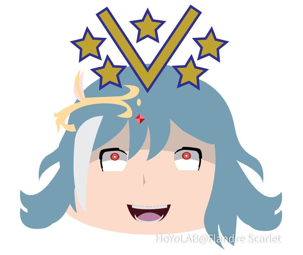 Herscherr of Sentience Anniversary sticker/emoji thing Honkai Impact ...