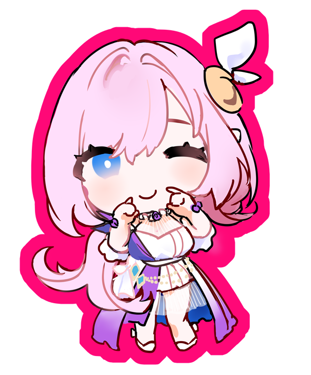 Anniversary themed Elysia sticker xD Honkai Impact 3rd | HoYoLAB