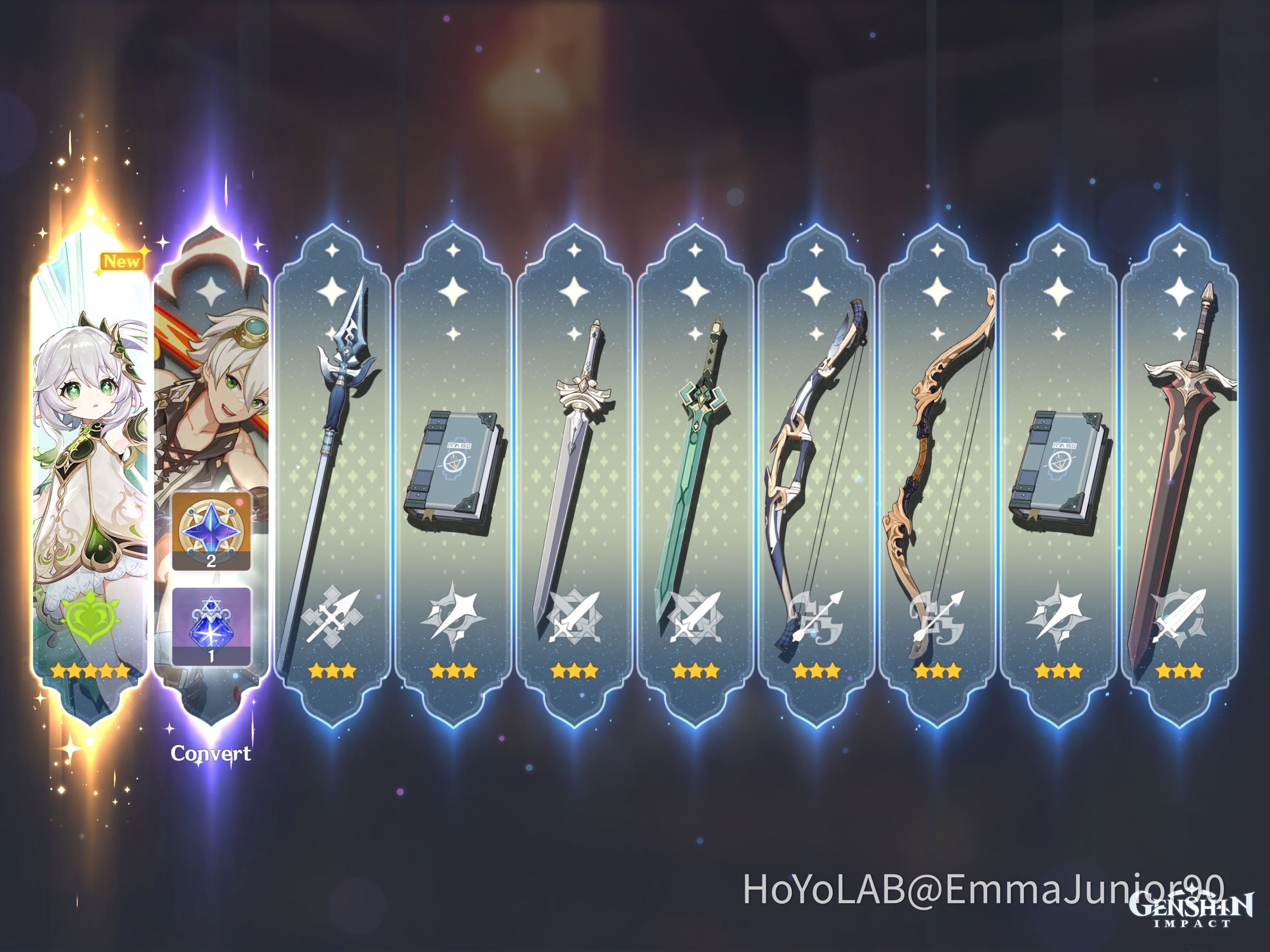 Today’s pull: Nahida and C4 Bennett Genshin Impact | HoYoLAB