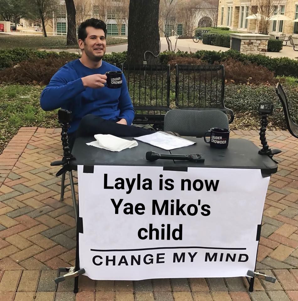 This is cannon change my mind. Genshin Impact | HoYoLAB