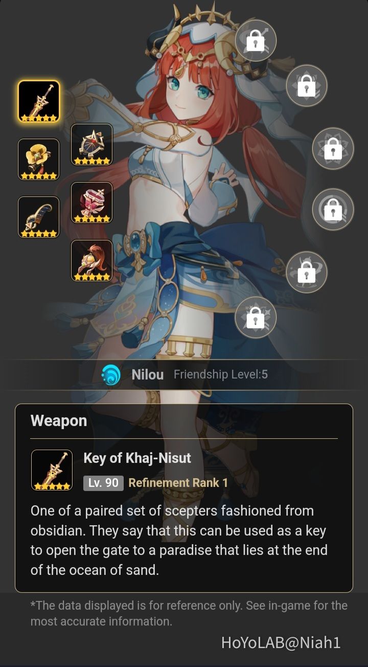 Nilou build Genshin Impact | HoYoLAB