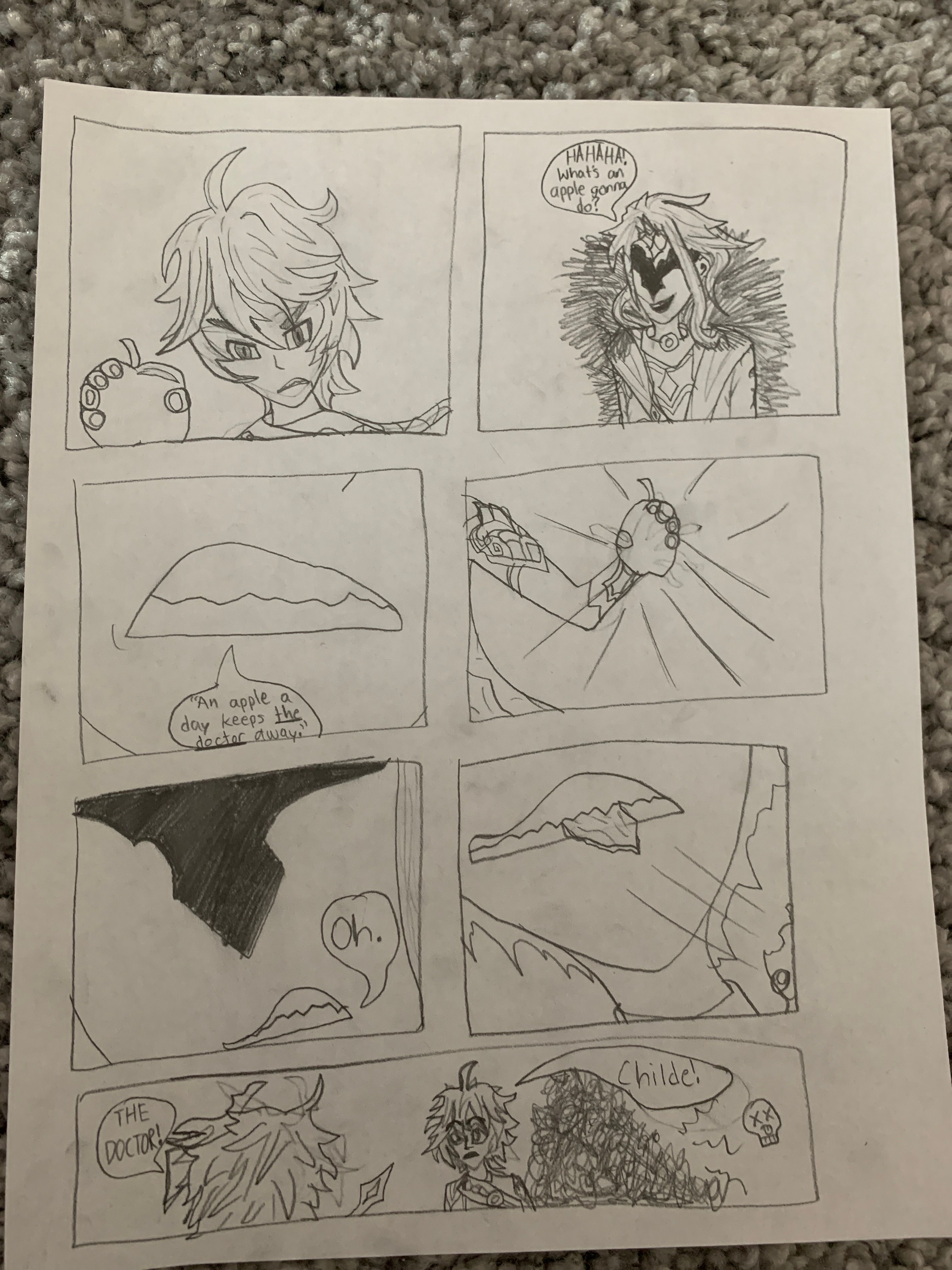 Meme of Aether and Dottore Genshin Impact | HoYoLAB