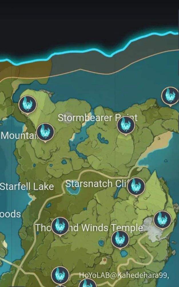 Anemoculus locations Genshin Impact | HoYoLAB