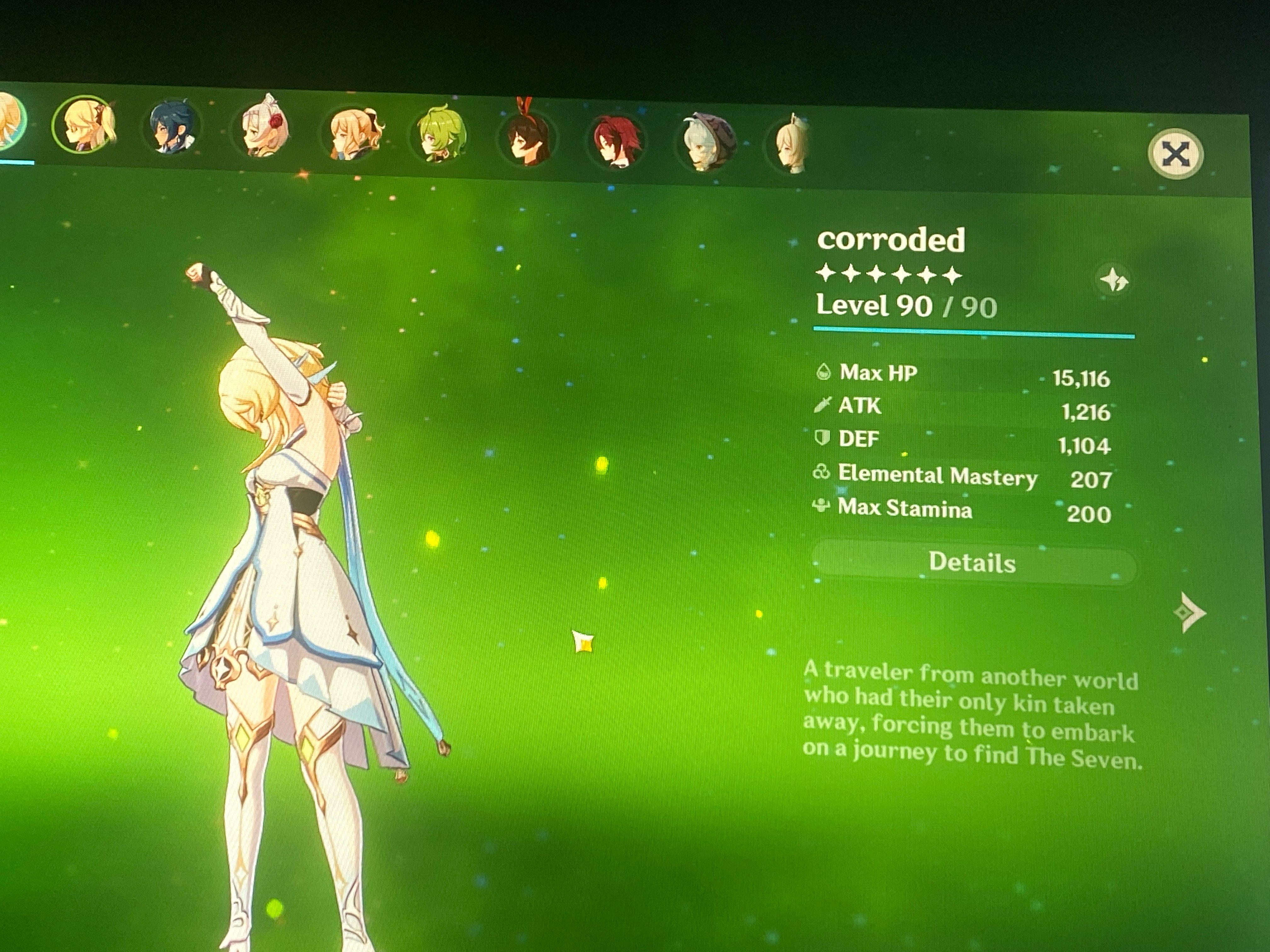 my first lvl 90 character :) Genshin Impact | HoYoLAB