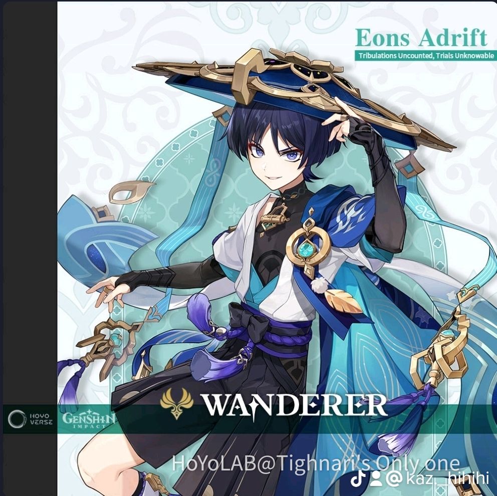 Wander set ! Genshin Impact | HoYoLAB