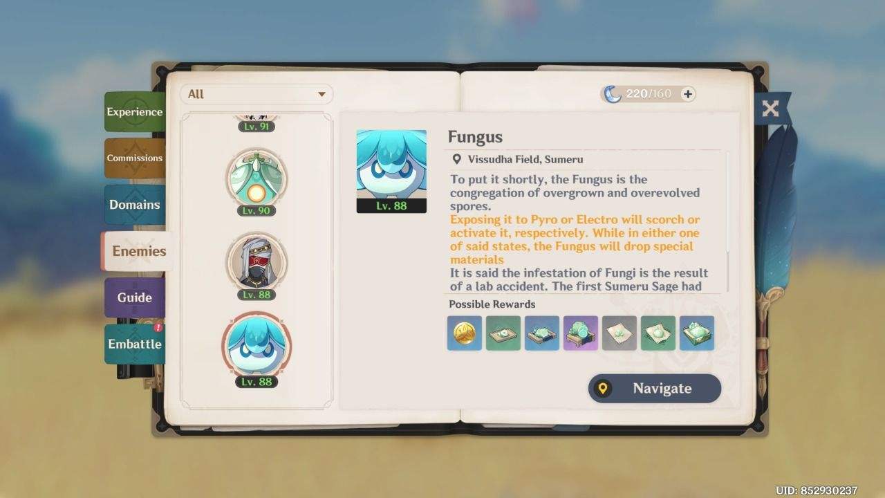 Dendro+Hydro's Element are good combination for Fungus Farming Genshin ...