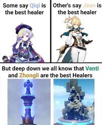 Thank you Zhongli and Venti Genshin Impact | HoYoLAB