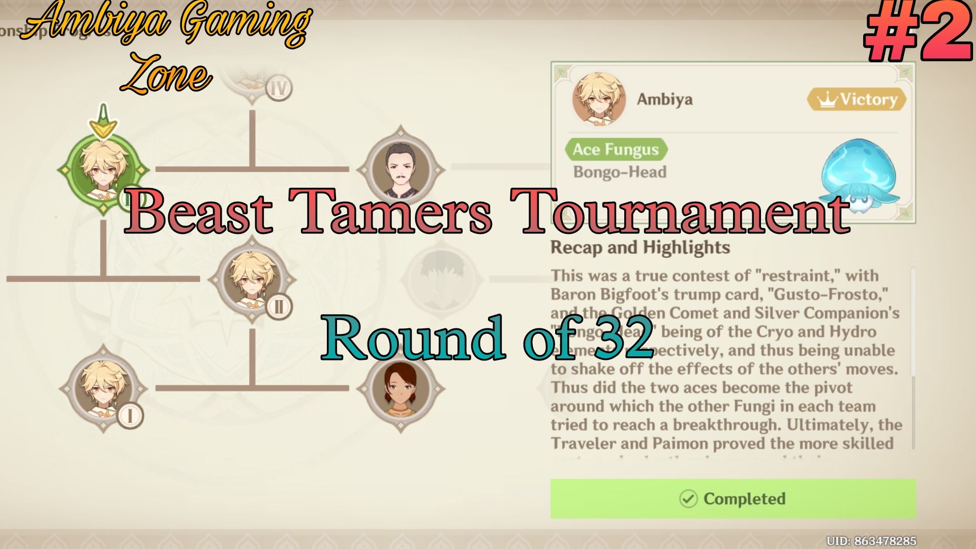 #2 Beast Tamers Tournament Genshin Impact | HoYoLAB