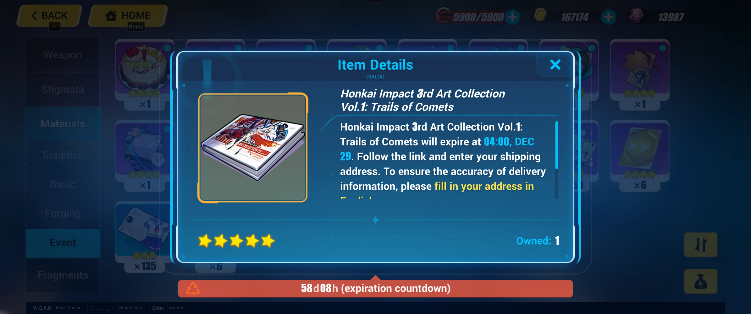 Autumn Memento - HI3 Art Collection Vol. 1: Trails of Comets ★ Honkai ...