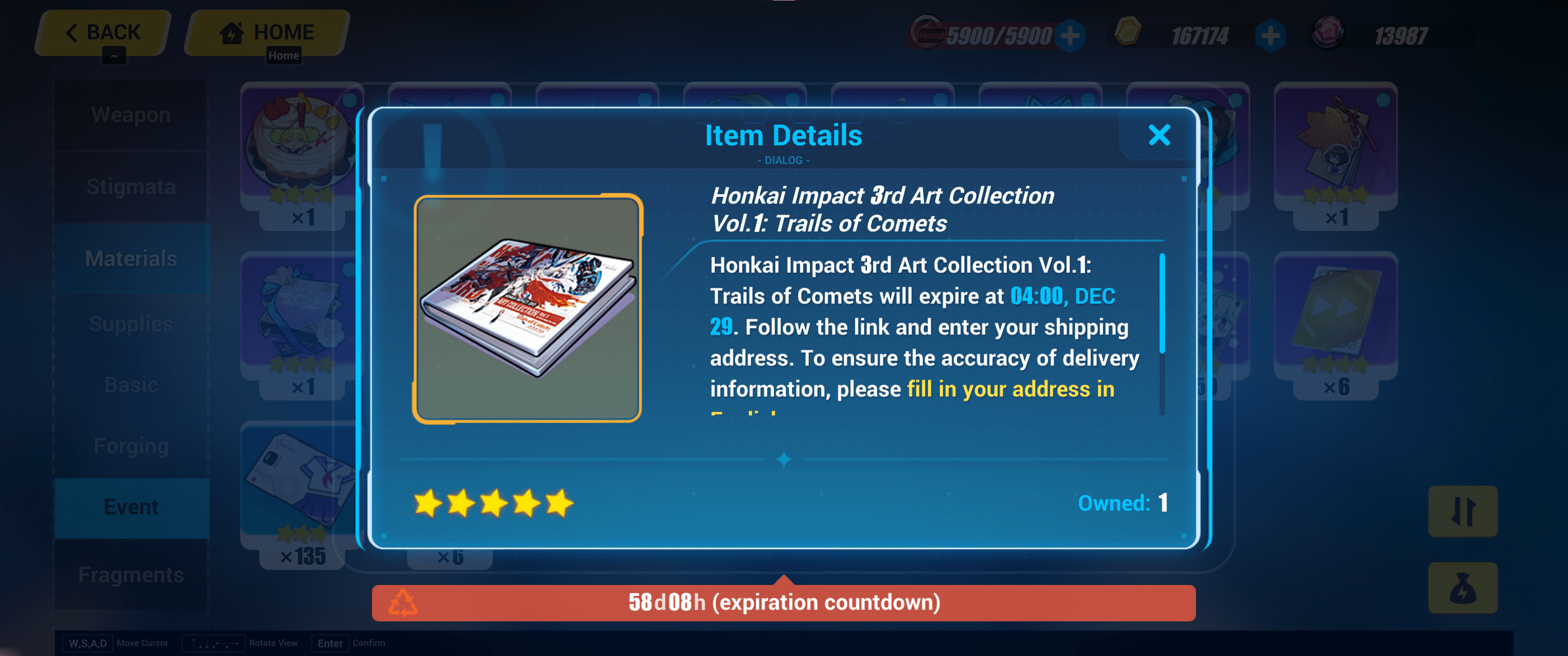 Autumn Memento - HI3 Art Collection Vol. 1: Trails of Comets ★ Honkai ...