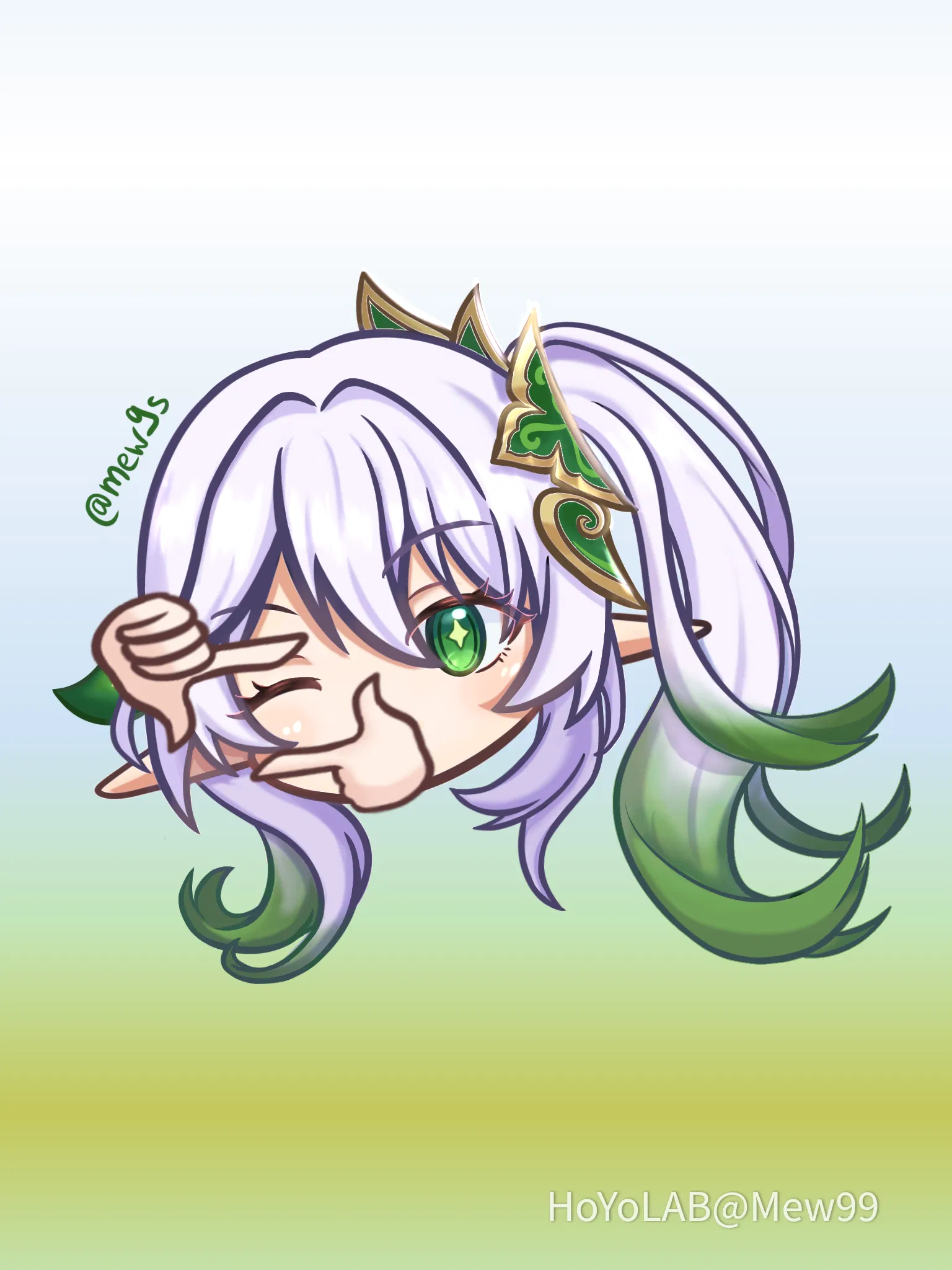 Nahida chibi icon Genshin Impact | HoYoLAB