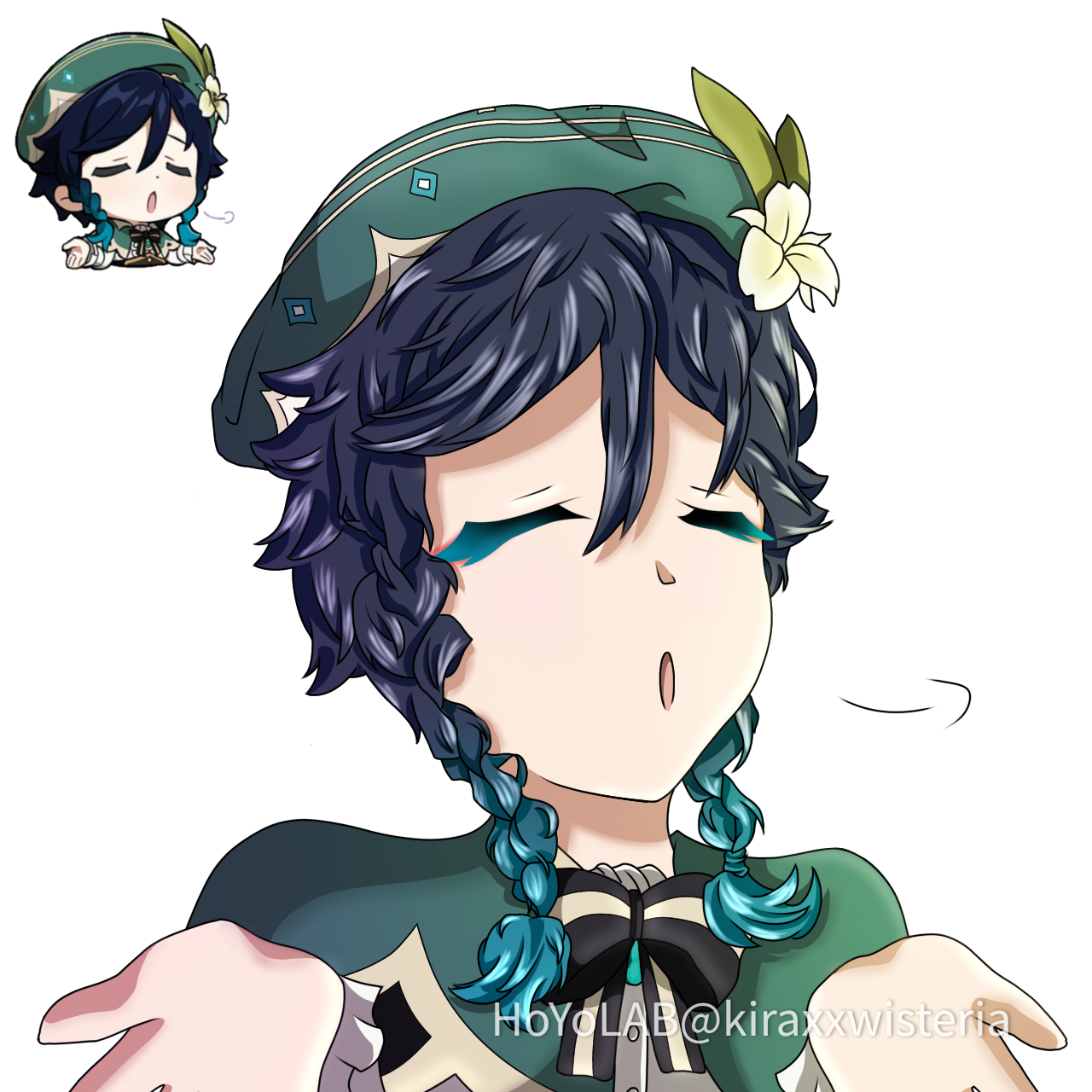 venti emote in my style!! Genshin Impact | HoYoLAB