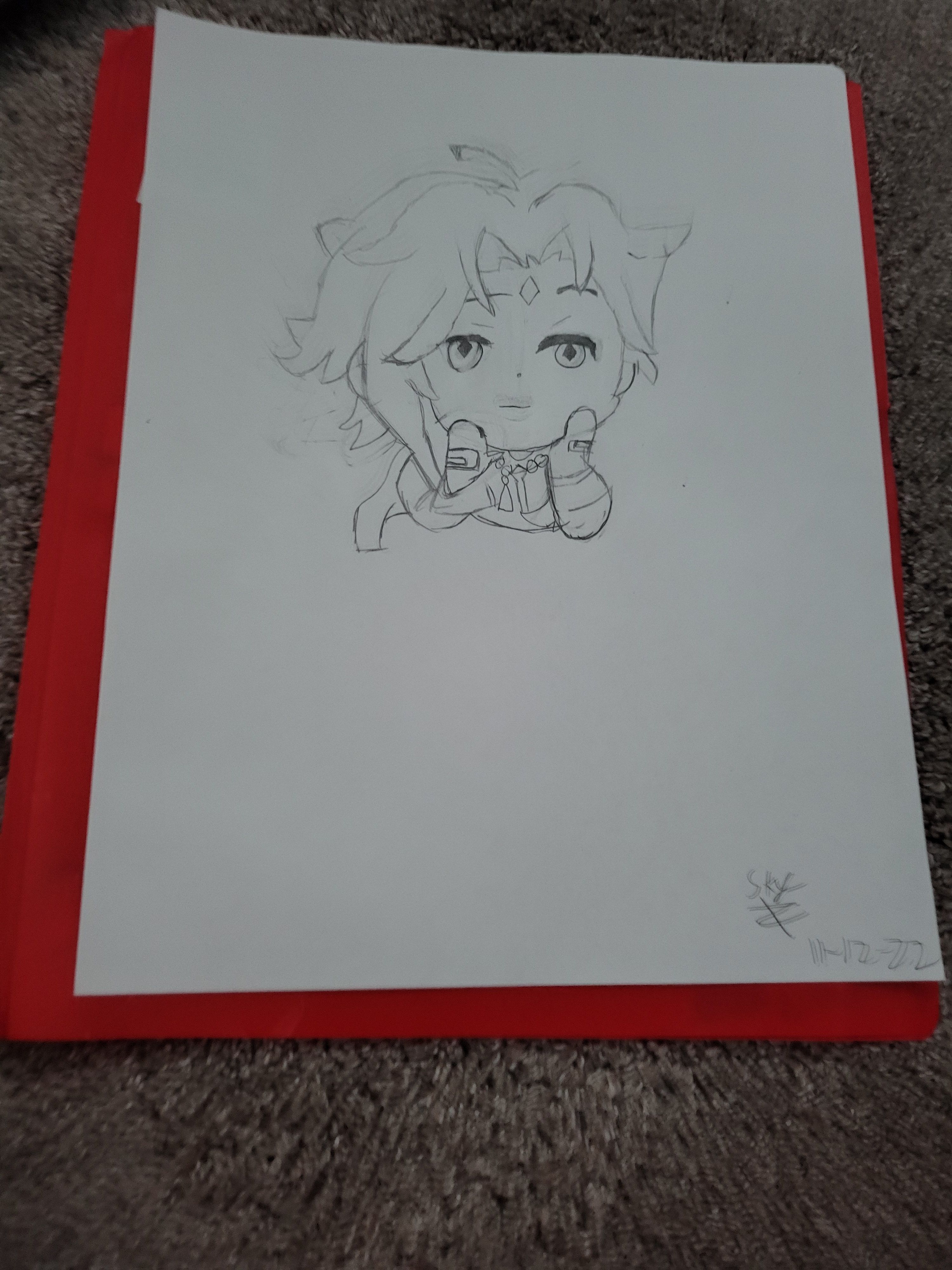 xiao drawing Genshin Impact | HoYoLAB