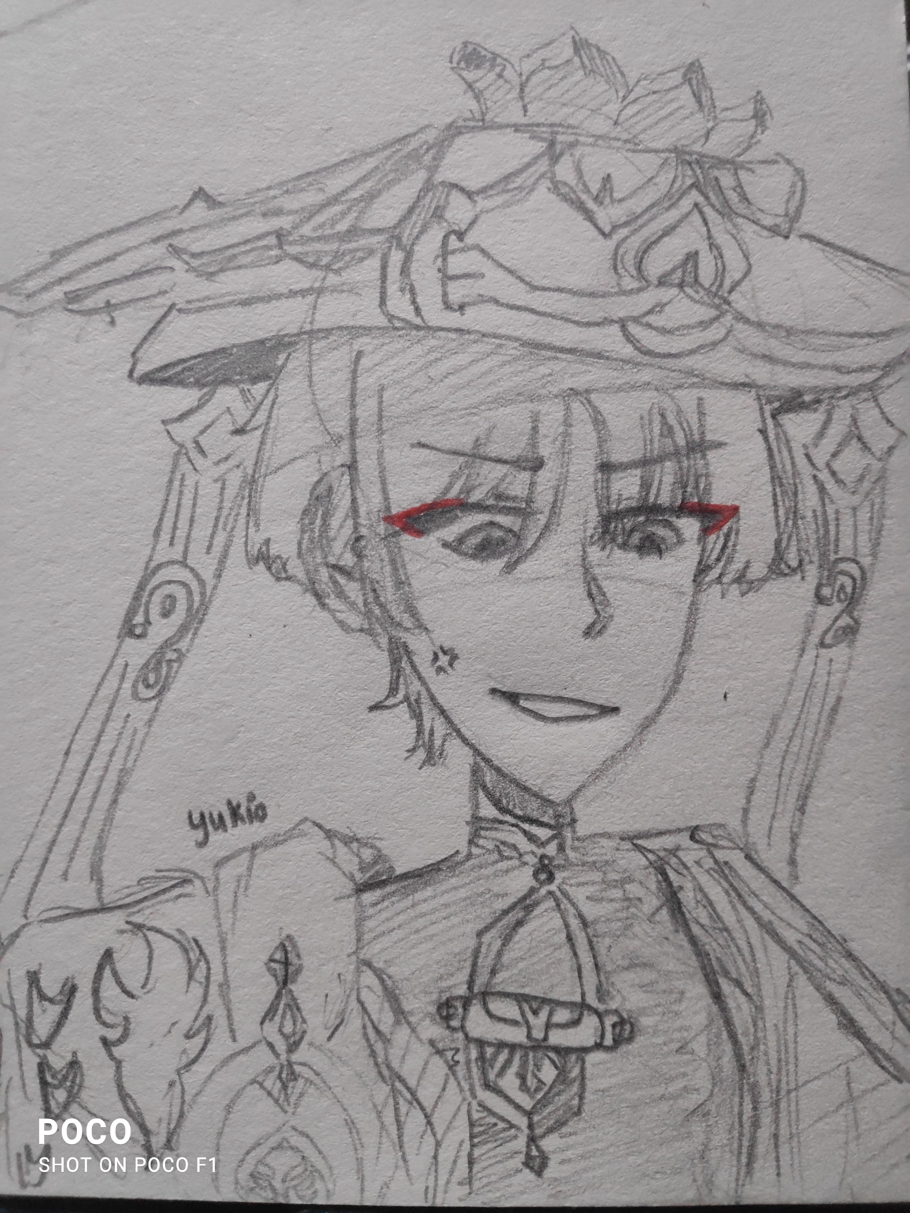 Scaramouche/Wanderer/baladeer/ whatever the hell his name is Genshin ...