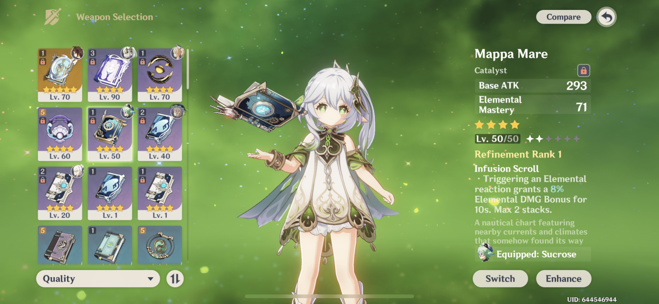 Nahida Sub DPS/ Support Build Guide And Kalpalata Lotus farming routes ...