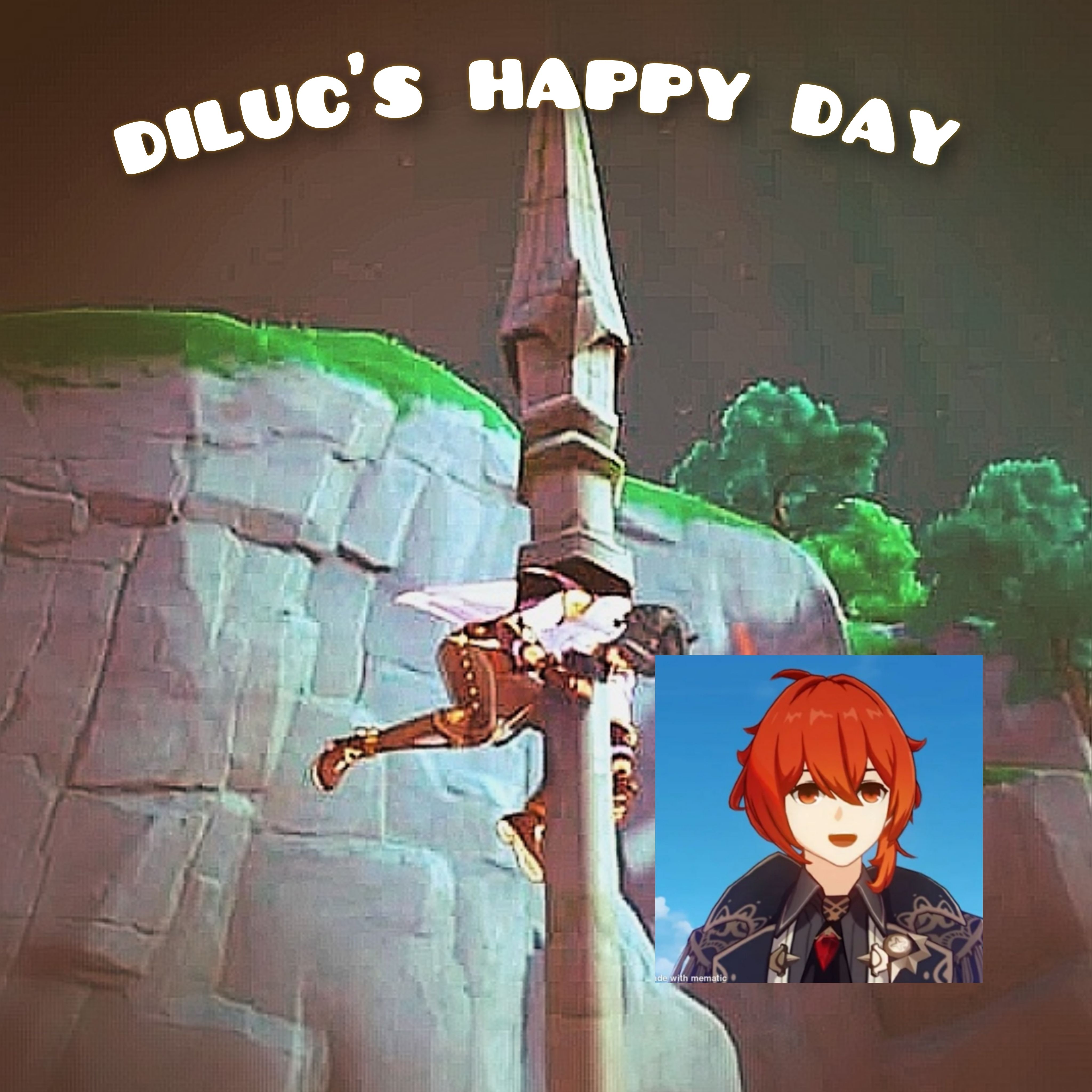Diluc's happy day Genshin Impact | HoYoLAB