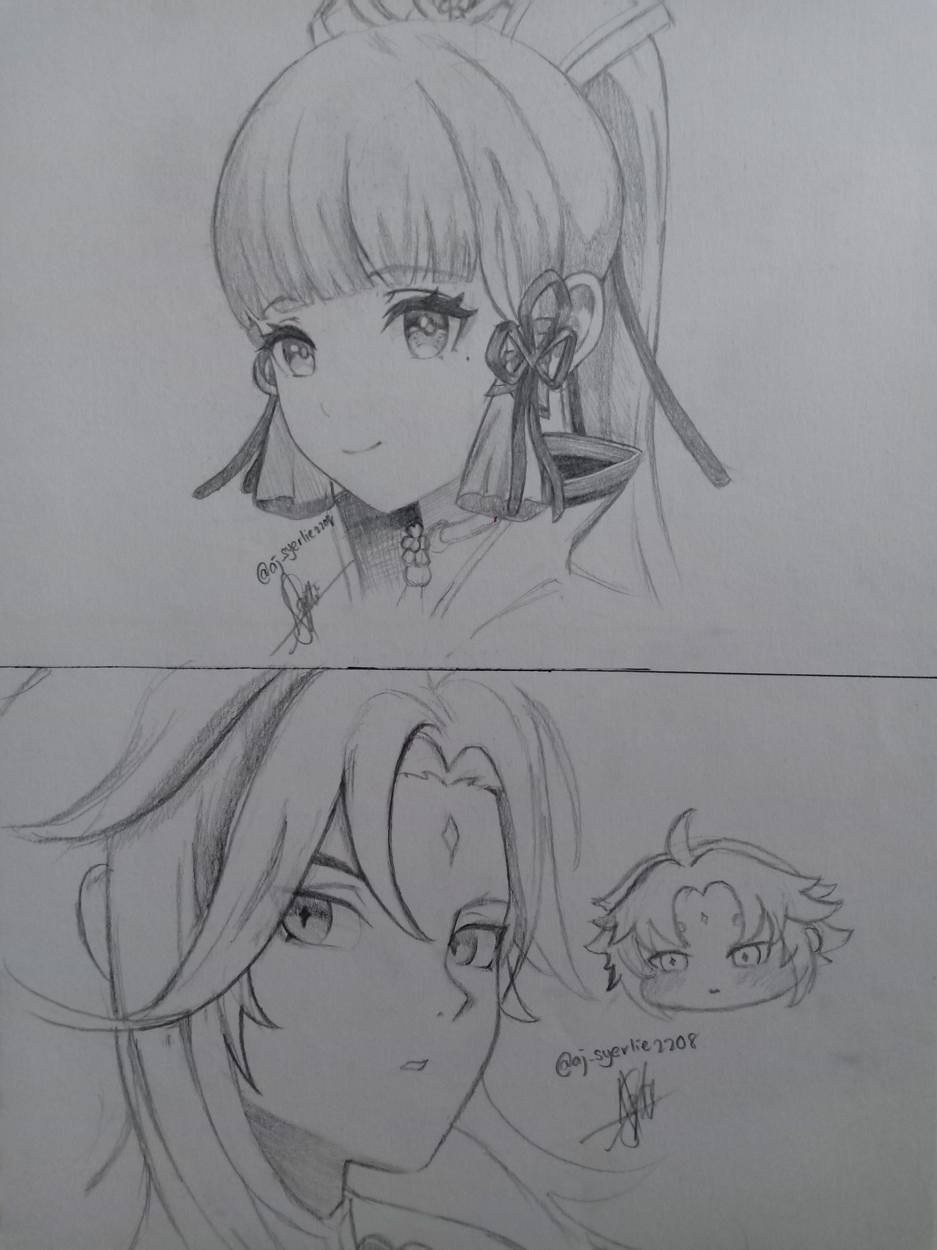 I did my best for this drawing☺️ Genshin Impact | HoYoLAB