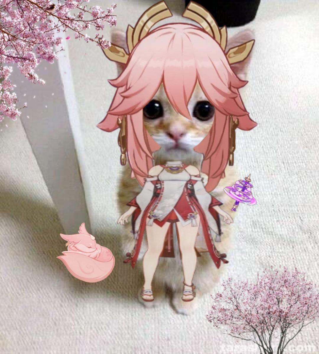 cat miko Genshin Impact | HoYoLAB