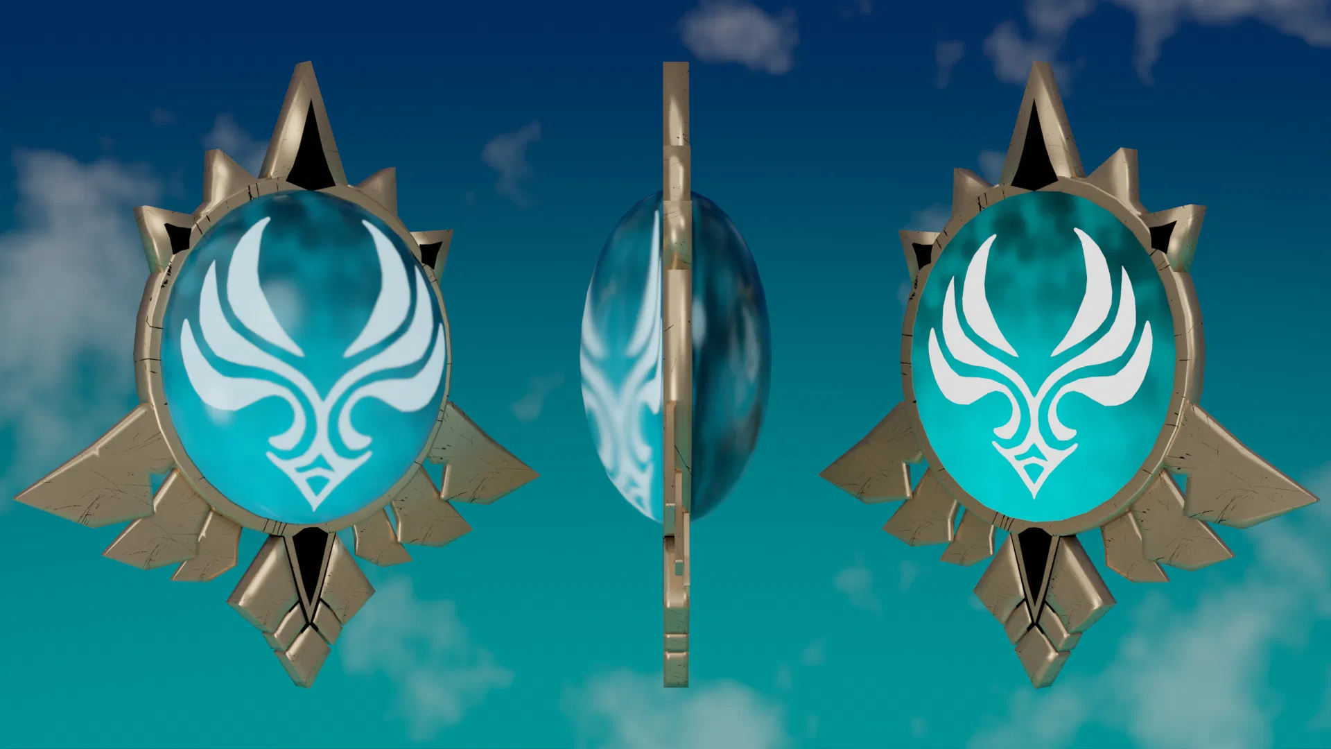 Anemo Vision 3D blender model (Info in desc) Genshin Impact | HoYoLAB